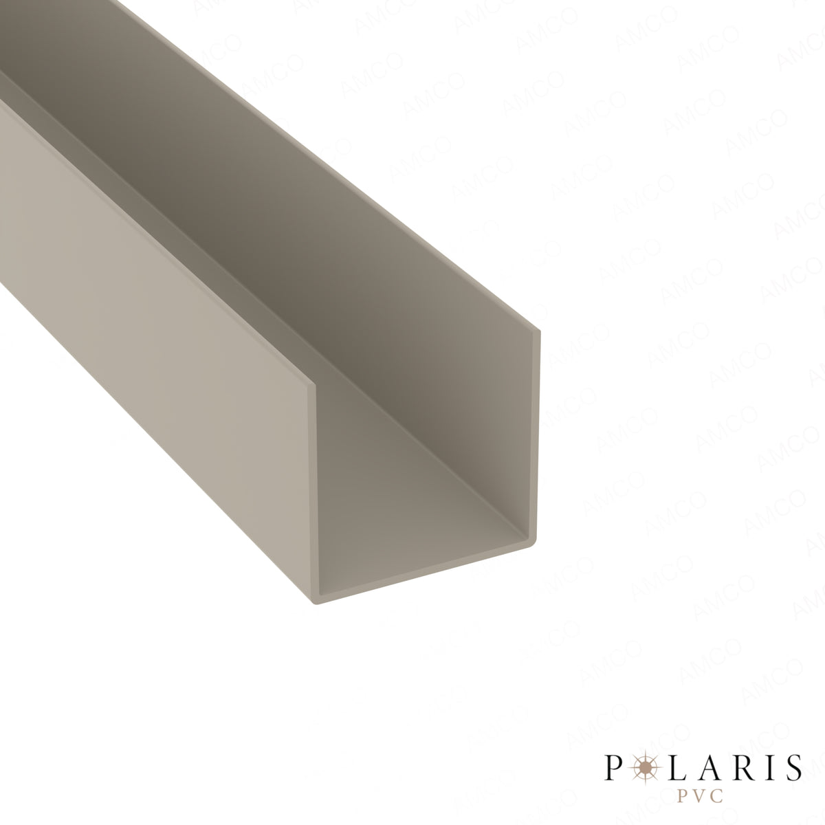 Polaris PVC U-Channel - Amco Fencing And Decks Inc.